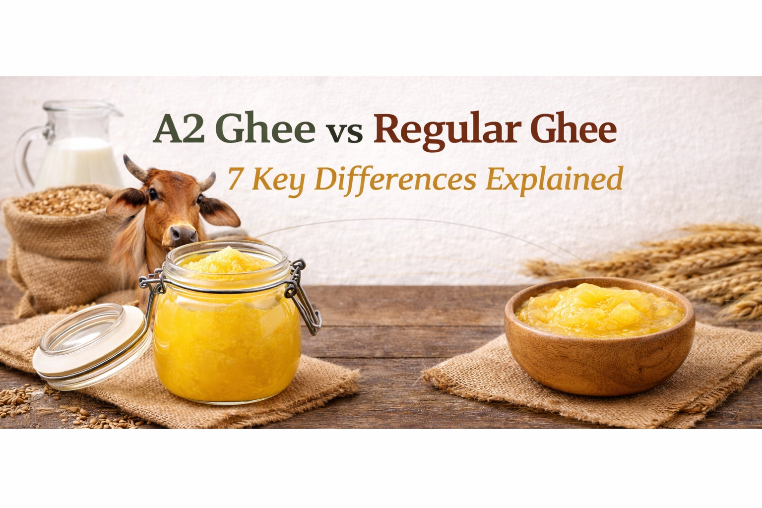 A2 Ghee vs Regular Ghee: 7 Key Differences Explained – Fort Industries