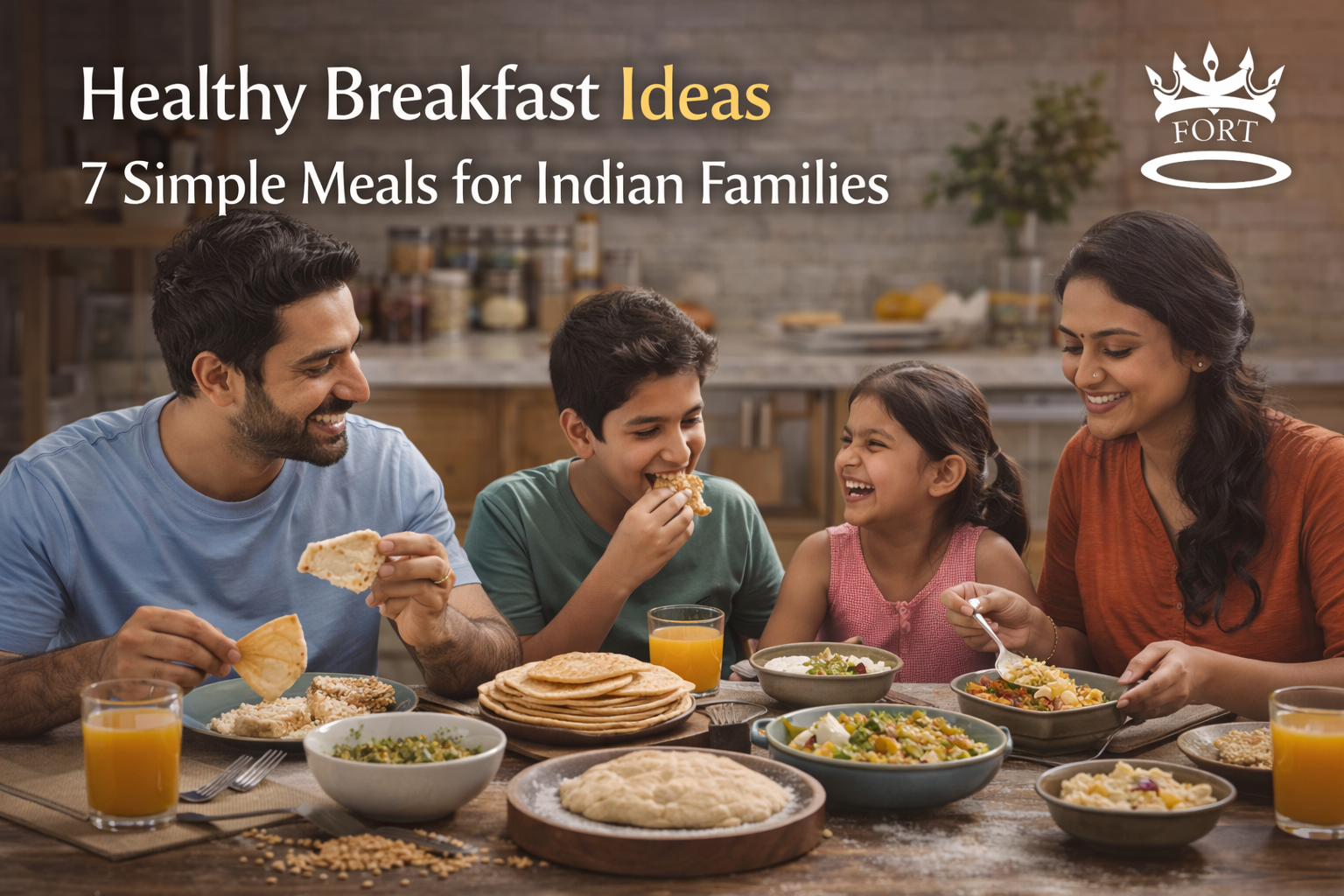 Healthy Breakfast Ideas: 7 Simple Meals for Indian Families – Fort ...
