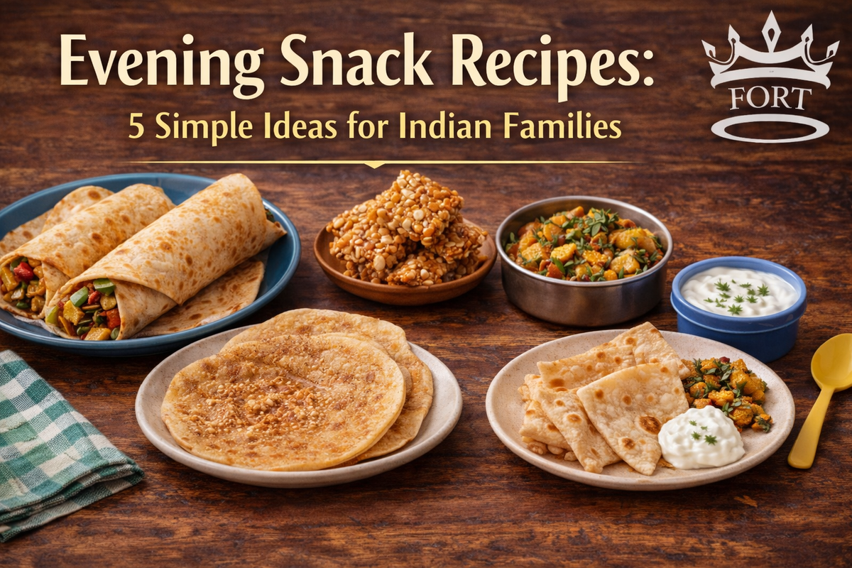 Evening Snack Recipes: 5 Simple Ideas for Indian Families – Fort Industries